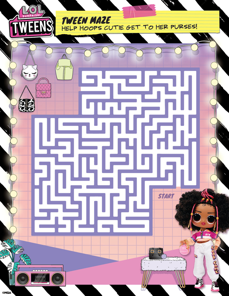 Tweens Hoops Cutie Maze – L.O.L. Surprise! Kids
